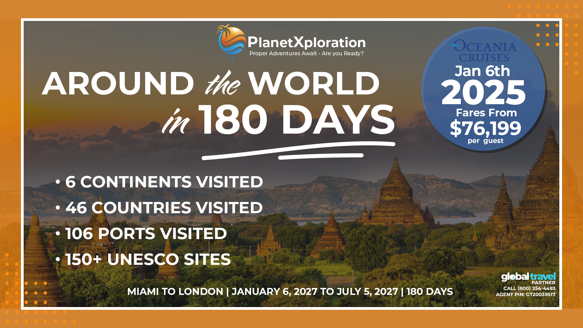 Around the World in 180 Days - PlanetXploration